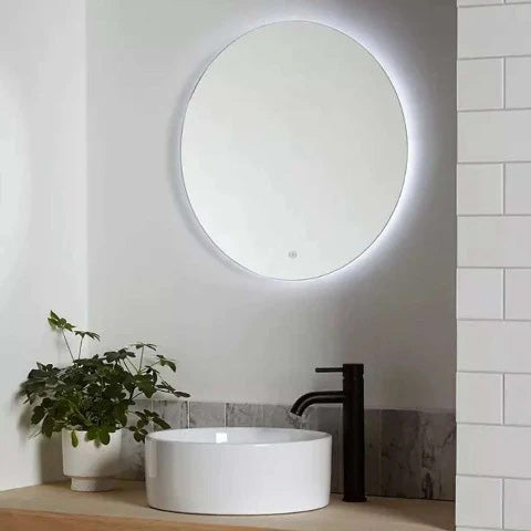 AURA Round LED Mirror - Modern & Elegant Design