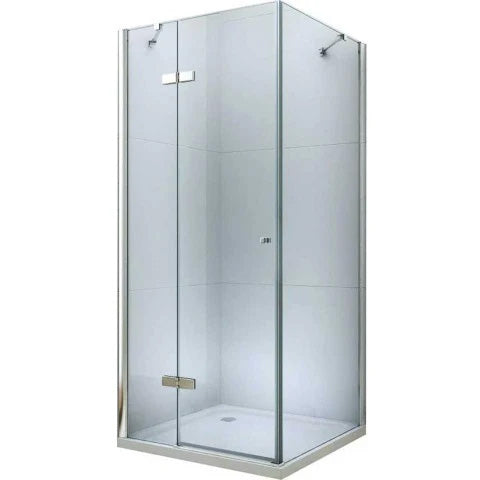 Aero Chrome Bi-Fold Shower Enclosure | Space-Saving Design