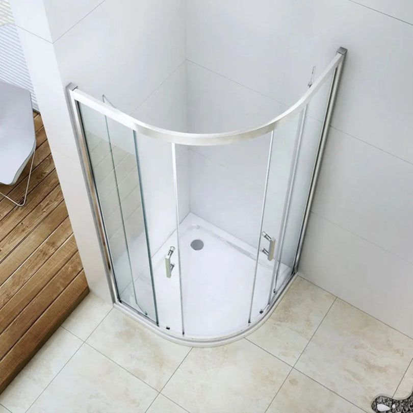 Gulietta Chrome Quadrant Shower Enclosure – Bathroom Store Ireland