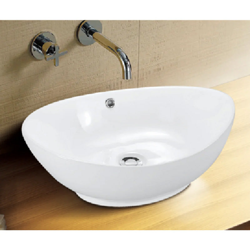Jade Countertop Basin - White